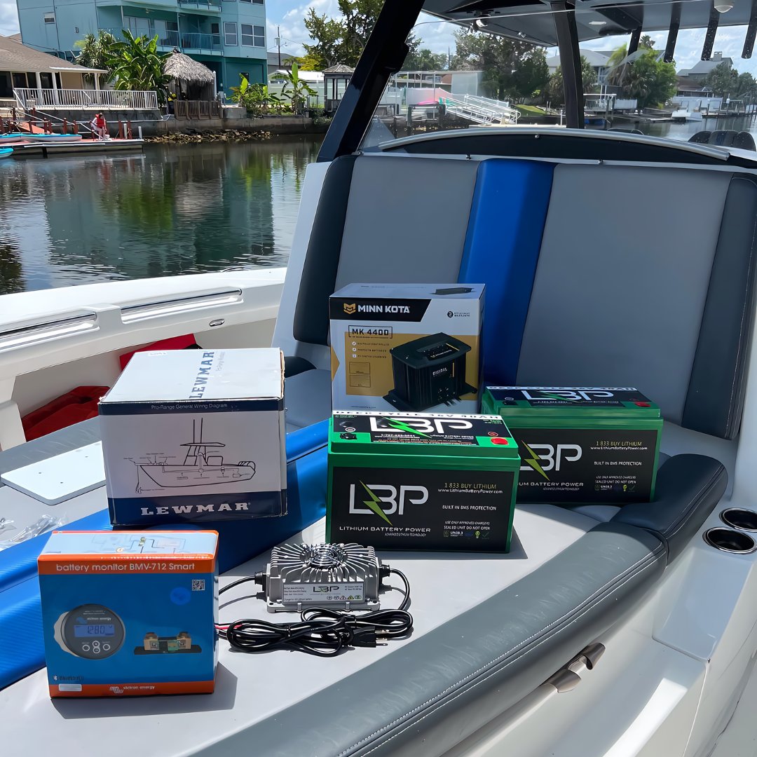 LBP Trolling Motor Kits - Lithium Battery Power LLC