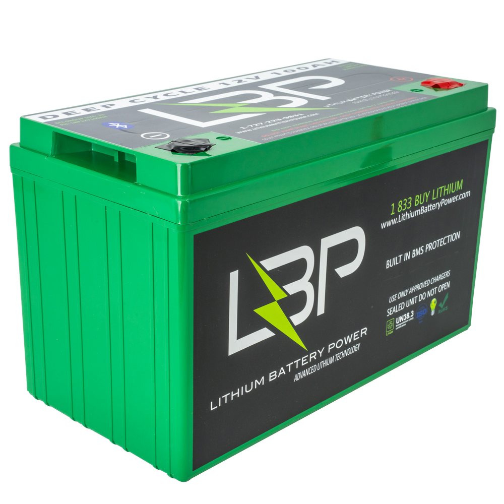 12V 100Ah Lithium Battery – Group 31 Deep Cycle LiFePO₄ | LBP USA