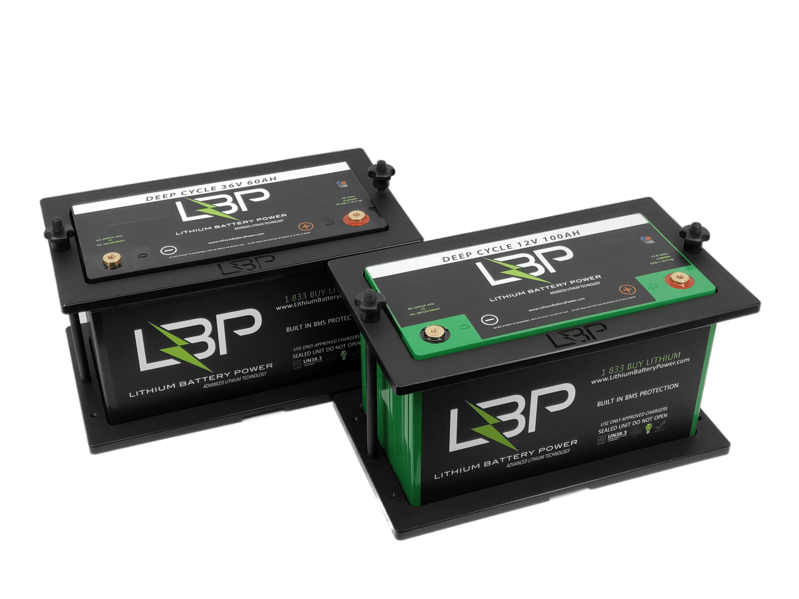 LBP Custom Battery Tray Group 31 - Lithium Battery Power LLC